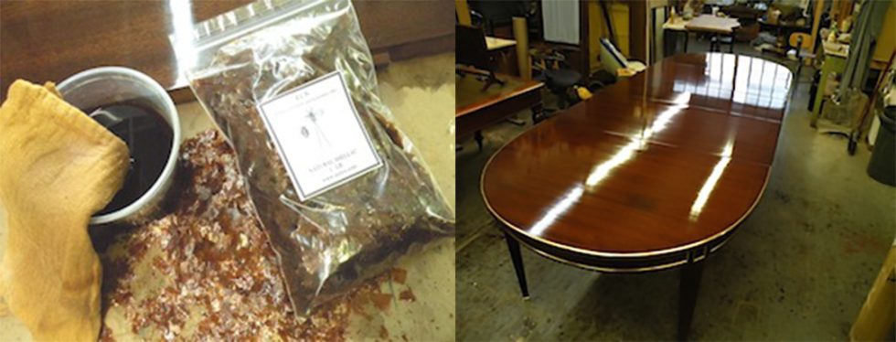 Shellac Furniture Finishing - ECR Antique Conservation and Restoration ...